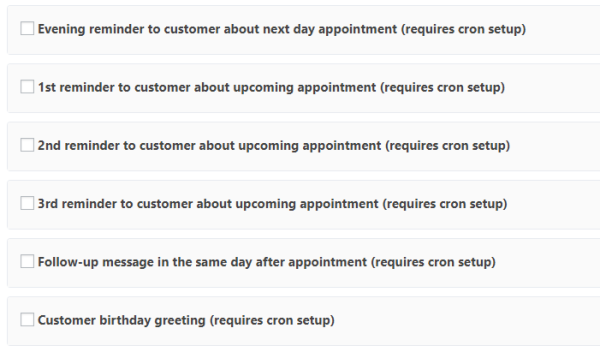 Notifications - Bookme Pro